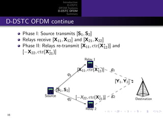 Asynchronous Differential Distributed Space-Time Coding | PPT
