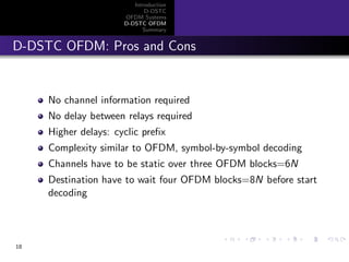Asynchronous Differential Distributed Space-Time Coding | PDF