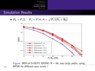 Asynchronous Differential Distributed Space-Time Coding | PDF