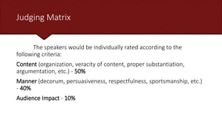 UC Impromptu Debate Guidelines.pptx