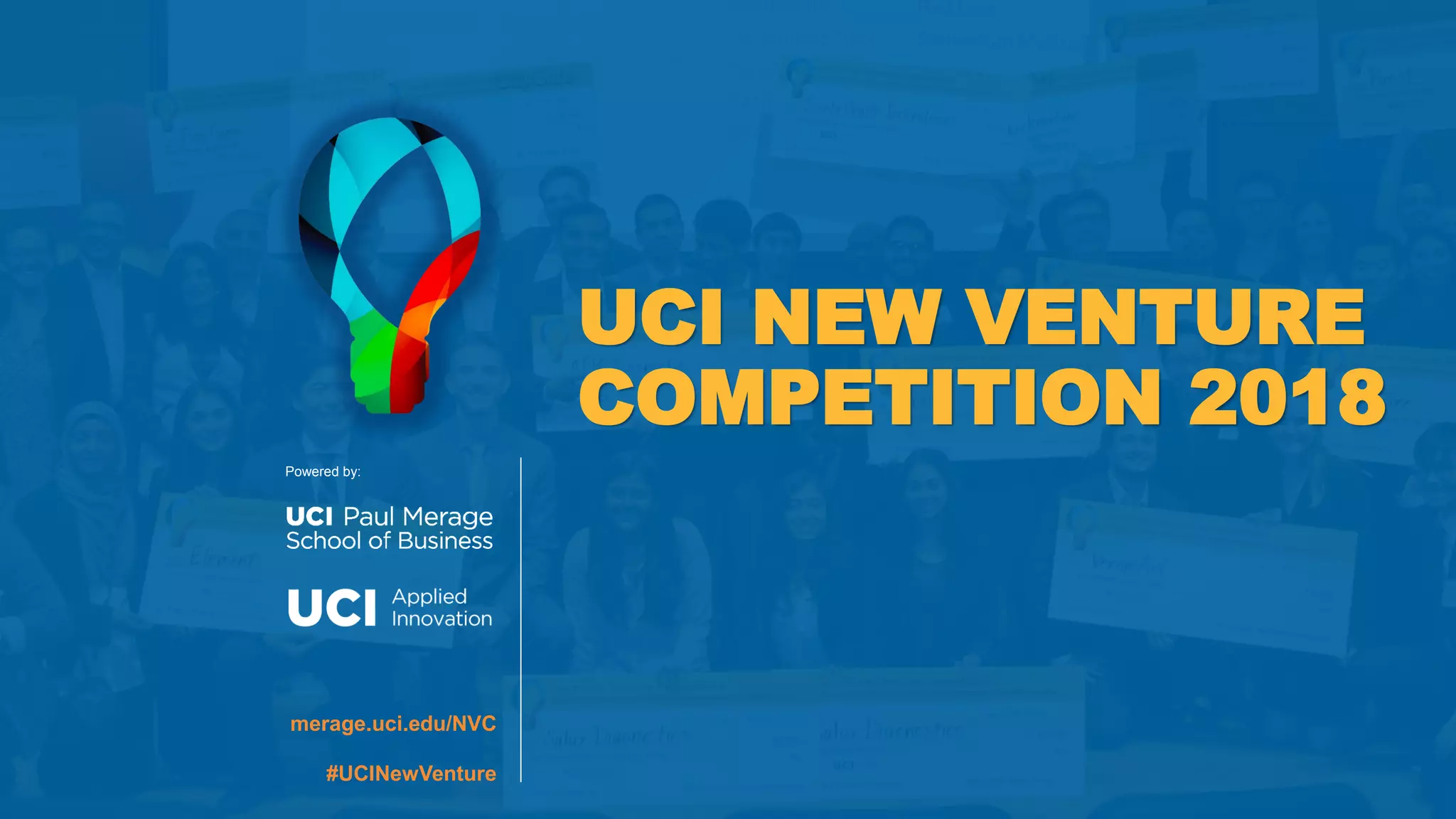 UCI New Venture Competition: Team Formation Database | PPT