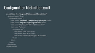 Introduction to UI Components in Magento 2 | PPTX