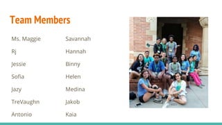 2018 Ambassador Leaders Community Action Plan - School Safety | PPT