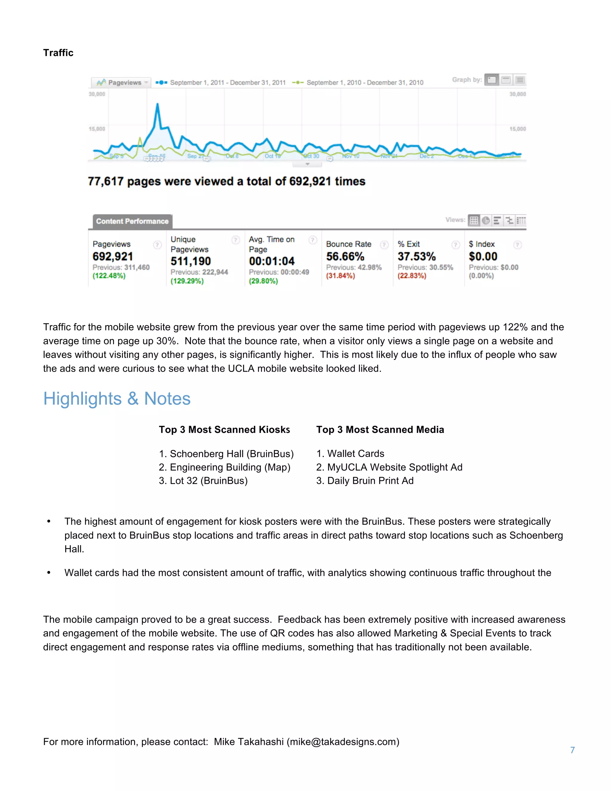 UCLA Mobile QR Code Marketing Campaign | PDF