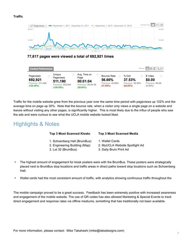 UCLA Mobile QR Code Marketing Campaign | PDF