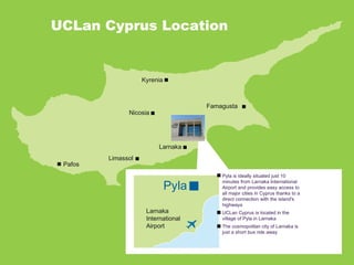 UCLan Cyprus - A new beginning | PPT