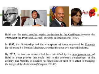 Tourism: A moderm form of colonialism in Haiti? | PPT