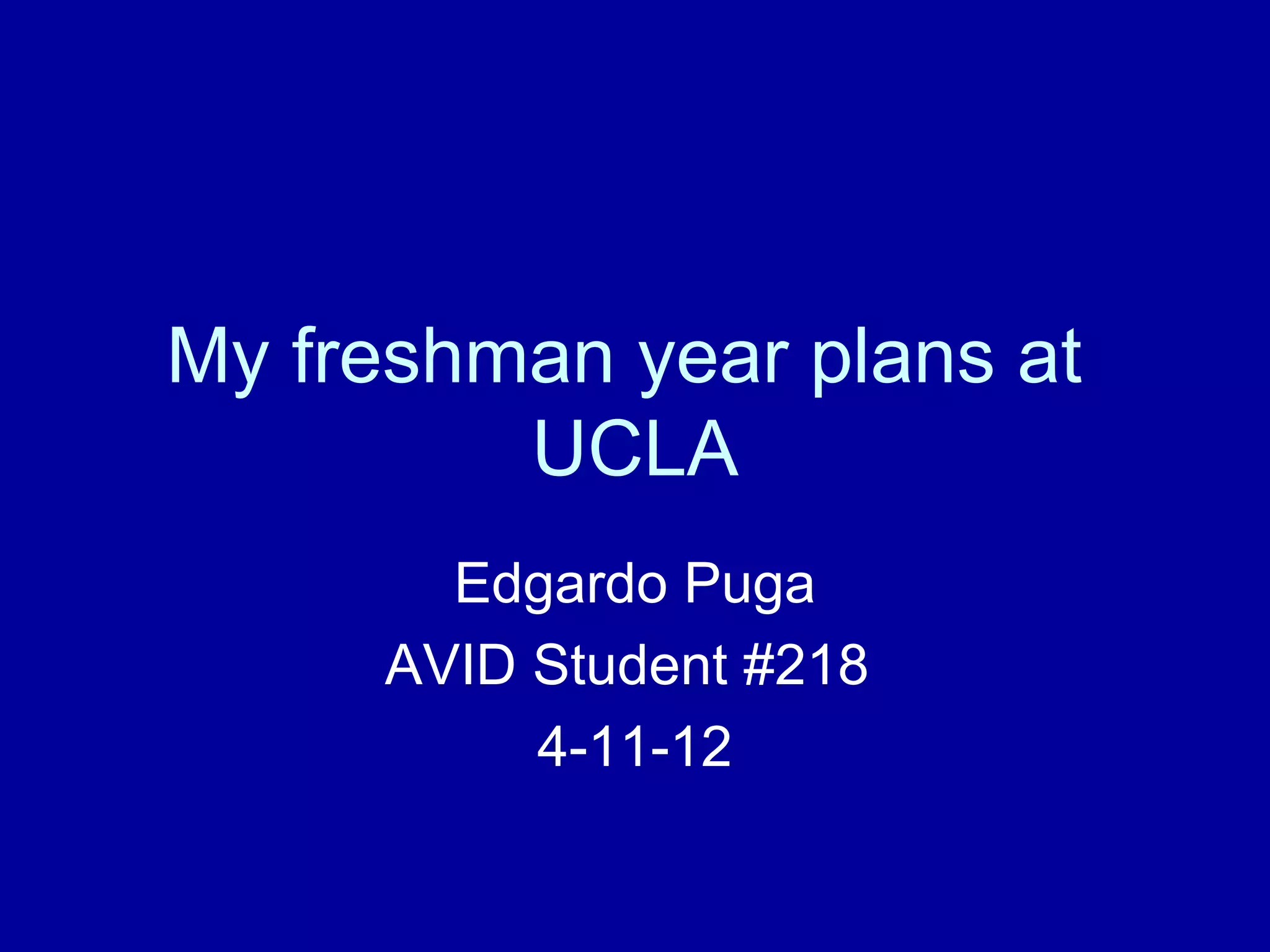 Ucla powerpoint | PPT