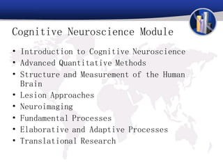 UCL Cognitive Neuroscience by 老加 | PDF