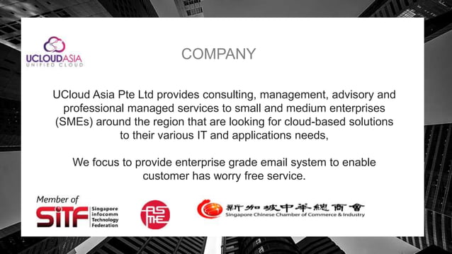 UCloud Asia Company Presentation | PPT