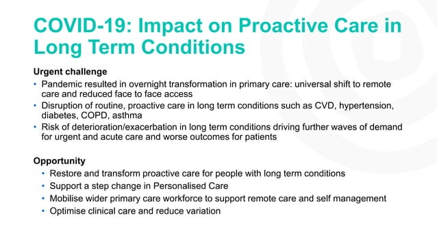 Introduction to Supporting recovery in Primary Care using Proactive ...