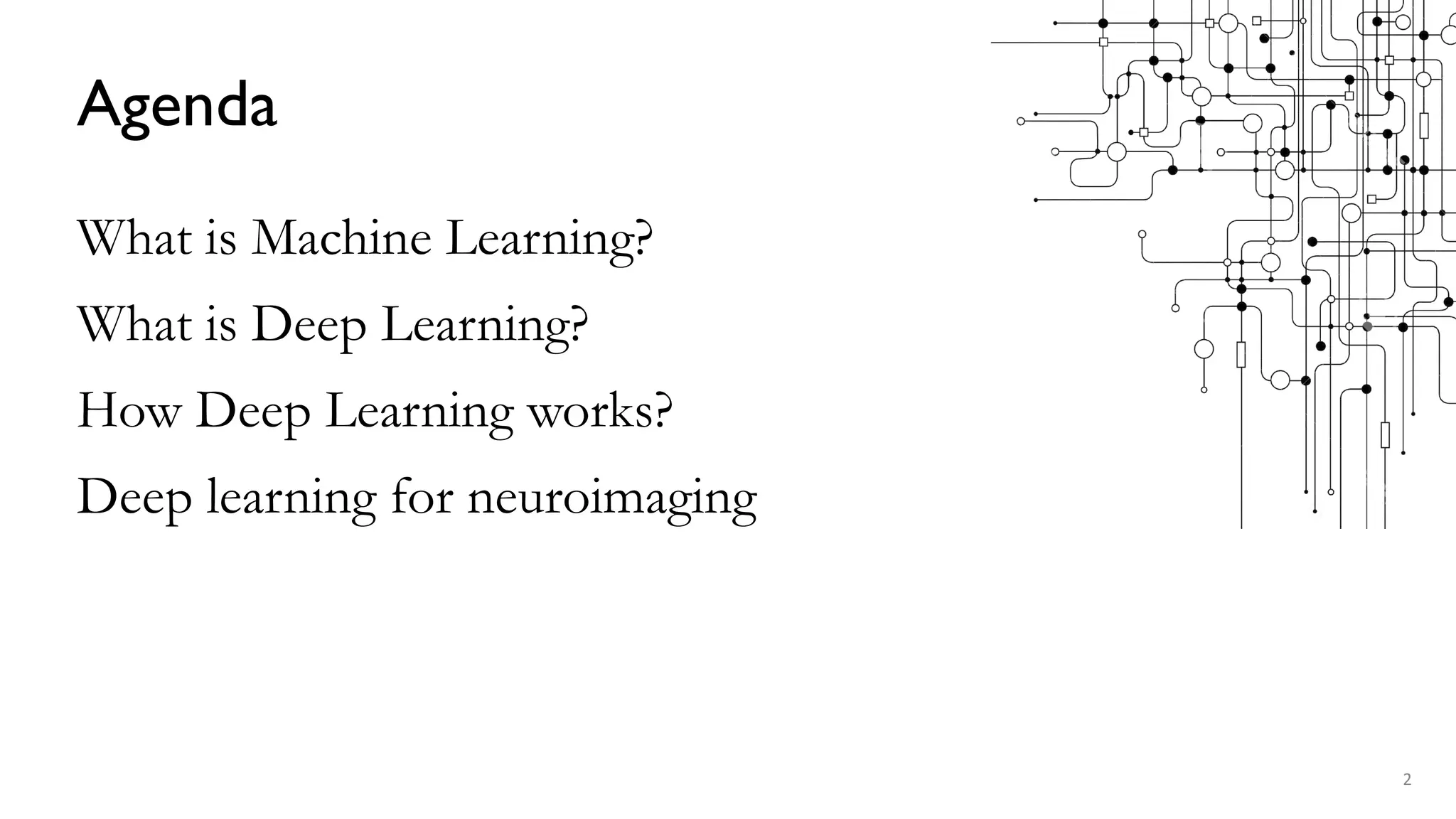 Introduction to Deep Learning and some Neuroimaging Applications | PPT