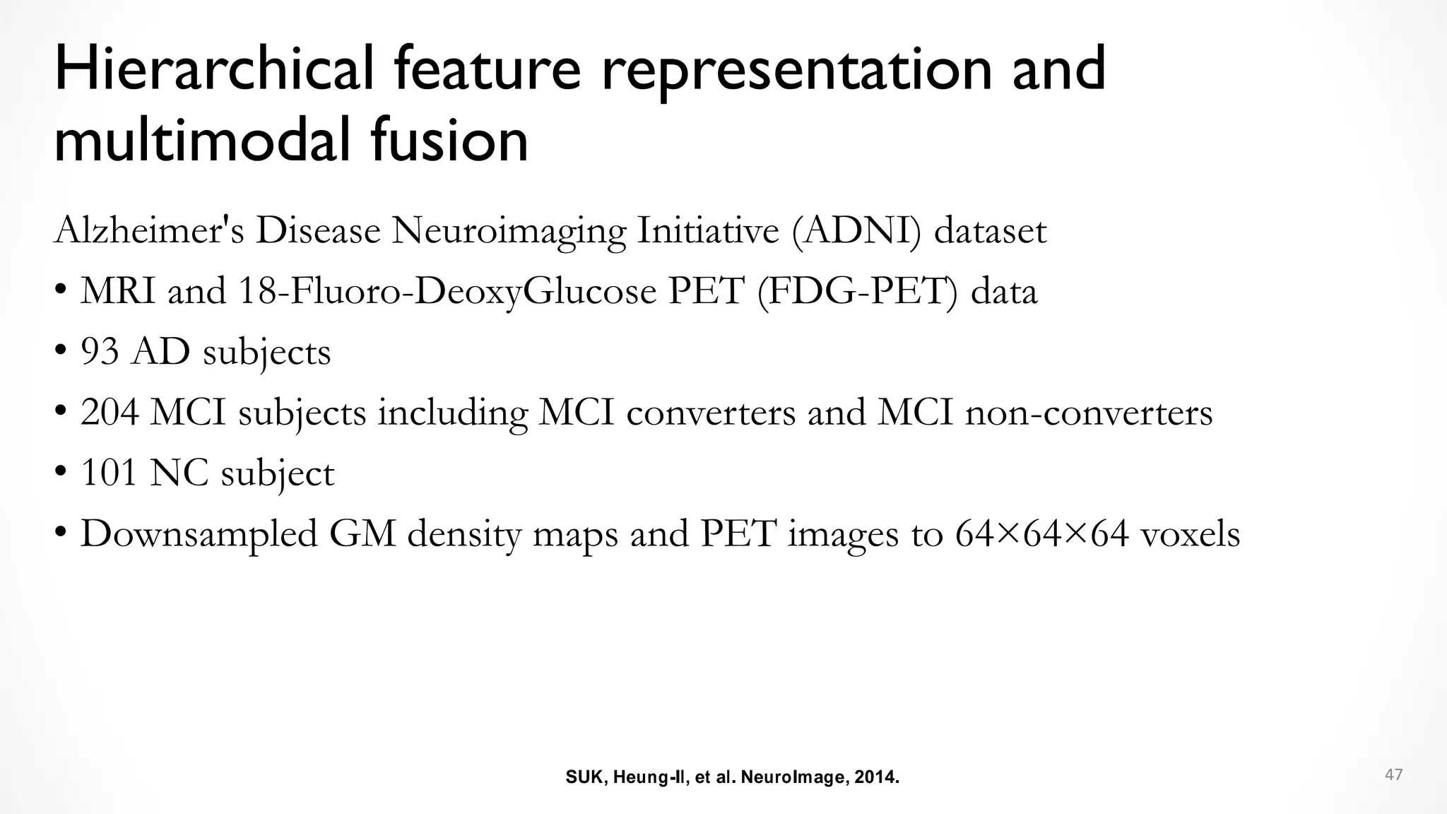 Introduction to Deep Learning and some Neuroimaging Applications | PPT