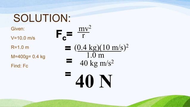 Uniform Circular Motion | PPTX | Physics | Science