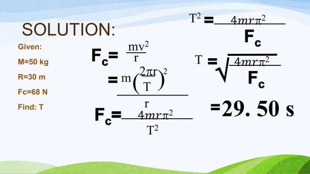 Uniform Circular Motion | PPTX | Physics | Science