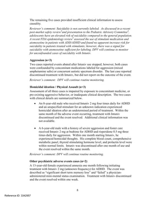 Global Medical Cures™ | INTUNIV- Pediatric PostMarket Adverse Event ...