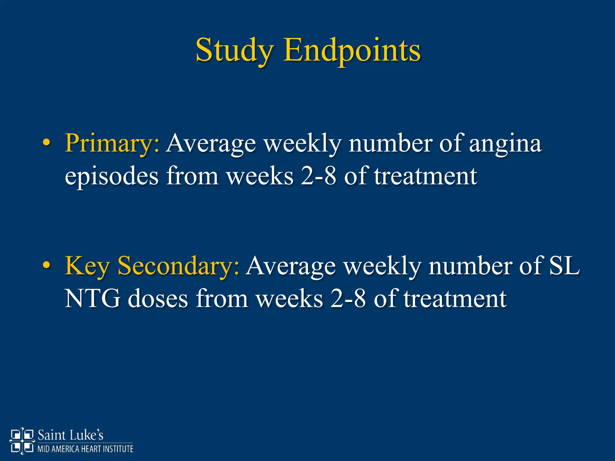 Estudio TERISA: Ranolazina en los pacientes con diabetes tipo II y ...