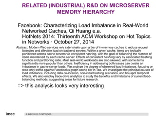 Fast and energy-efficient eNVM based memory organisation at L3-L1 ...