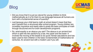 How Abacus Can Help Your Children Develop Early Math Skills And More! | PPT