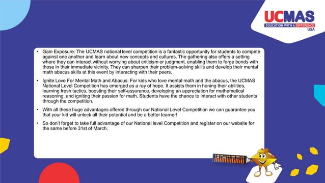 It's Time To Unlock Your Child's Highest Potential With UCMAS USA ...