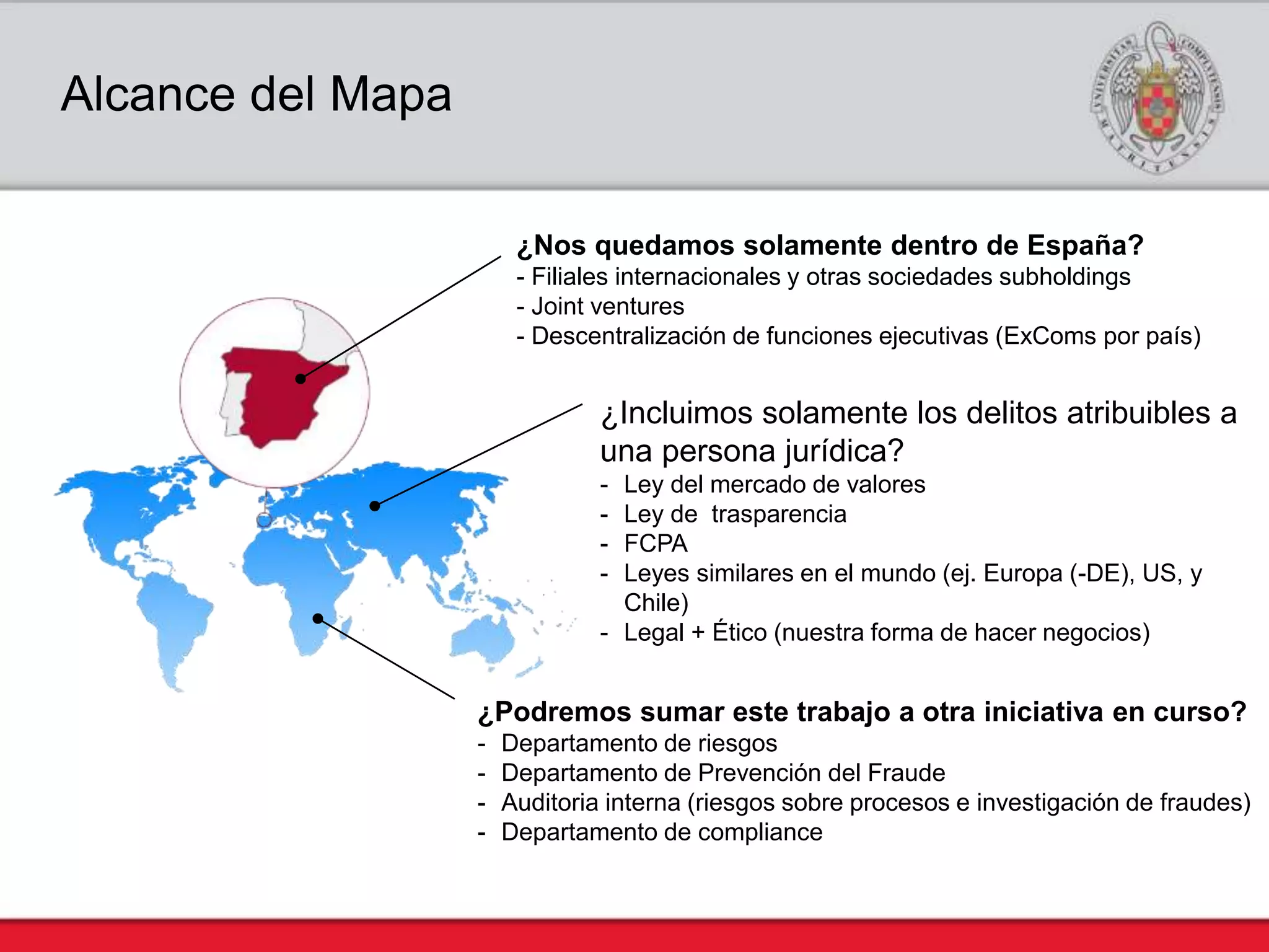 Compliance Risk Map Mapa de Riesgos Penales para Compliance Officer | PPTX