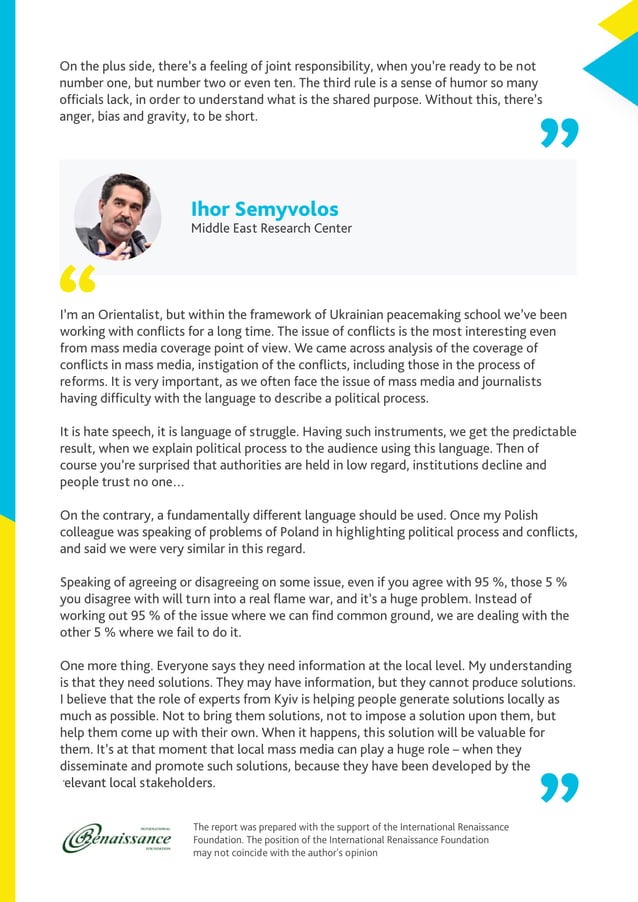 UCMC: Reform communication recommendations | PDF