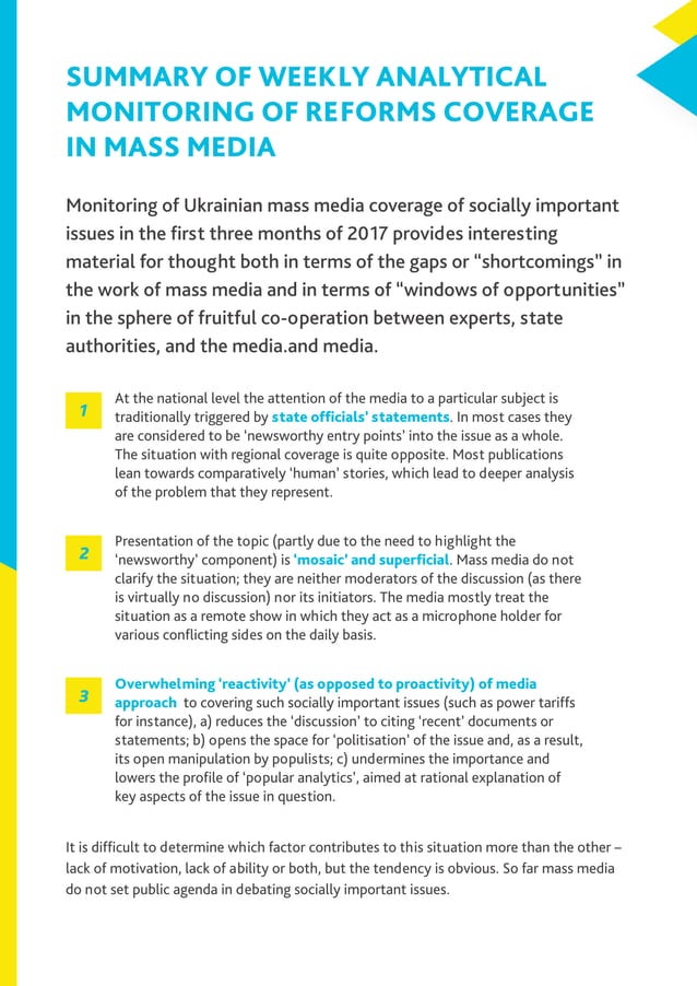 UCMC: Reform communication recommendations | PDF