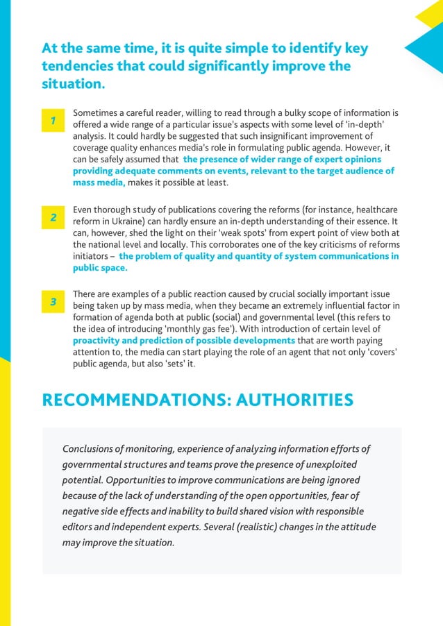 UCMC: Reform communication recommendations | PDF
