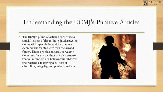 UCMJ Punitive Articles.pptx