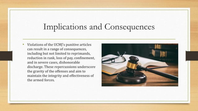 UCMJ Punitive Articles.pptx