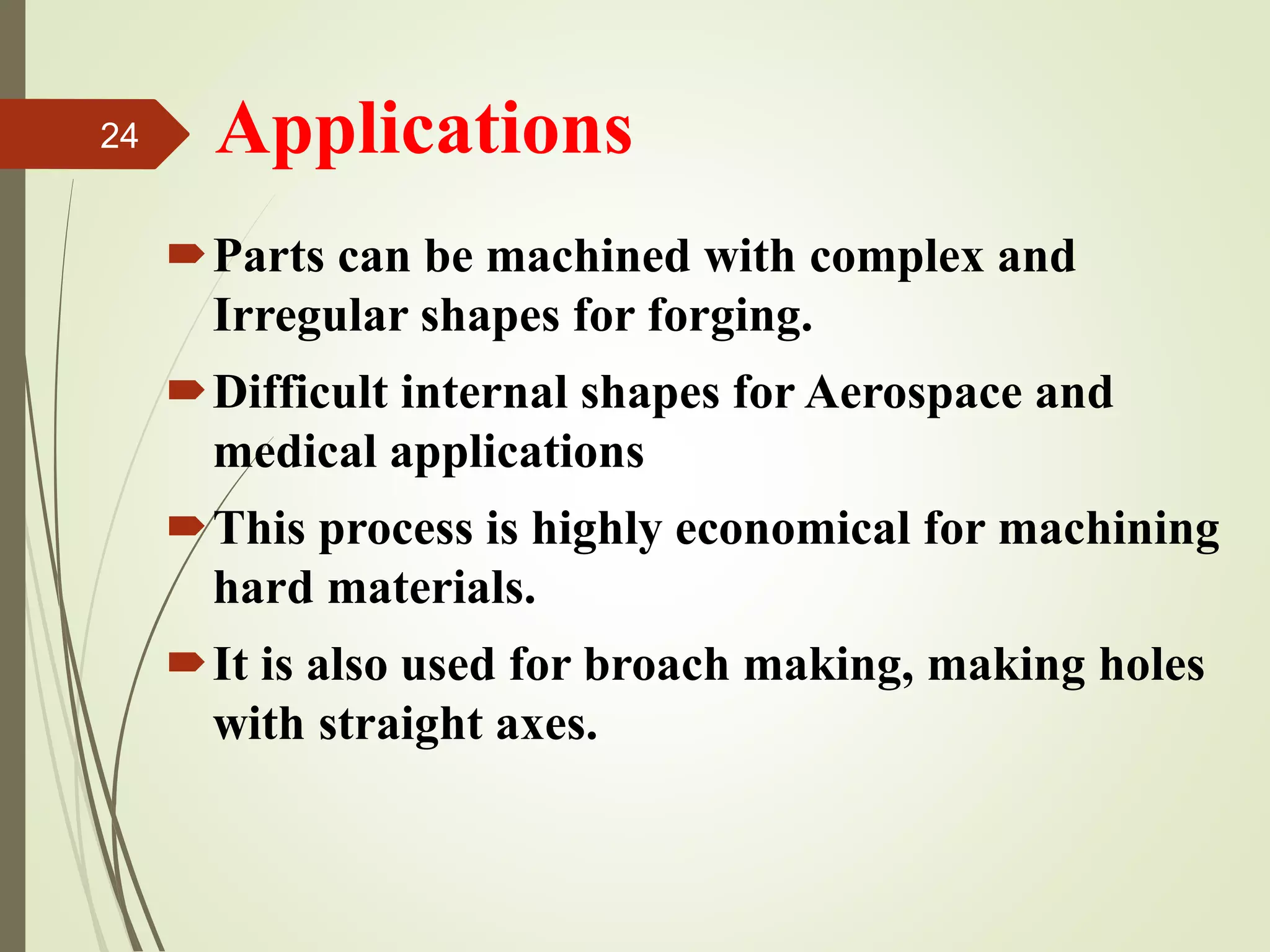 Introduction to unconventional machining processes | PPTX | Chemistry | Science