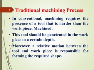 Introduction to unconventional machining processes | PPTX | Chemistry ...