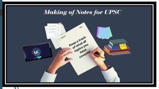 How to make Notes for UPSC IAS Exam ? Best Online Coaching Classes ...