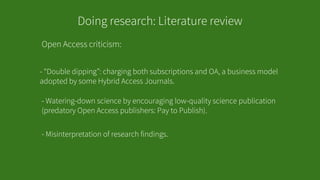 Open Science : Democratizing Access to Science | PPT