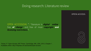 Open Science : Democratizing Access to Science | PPT