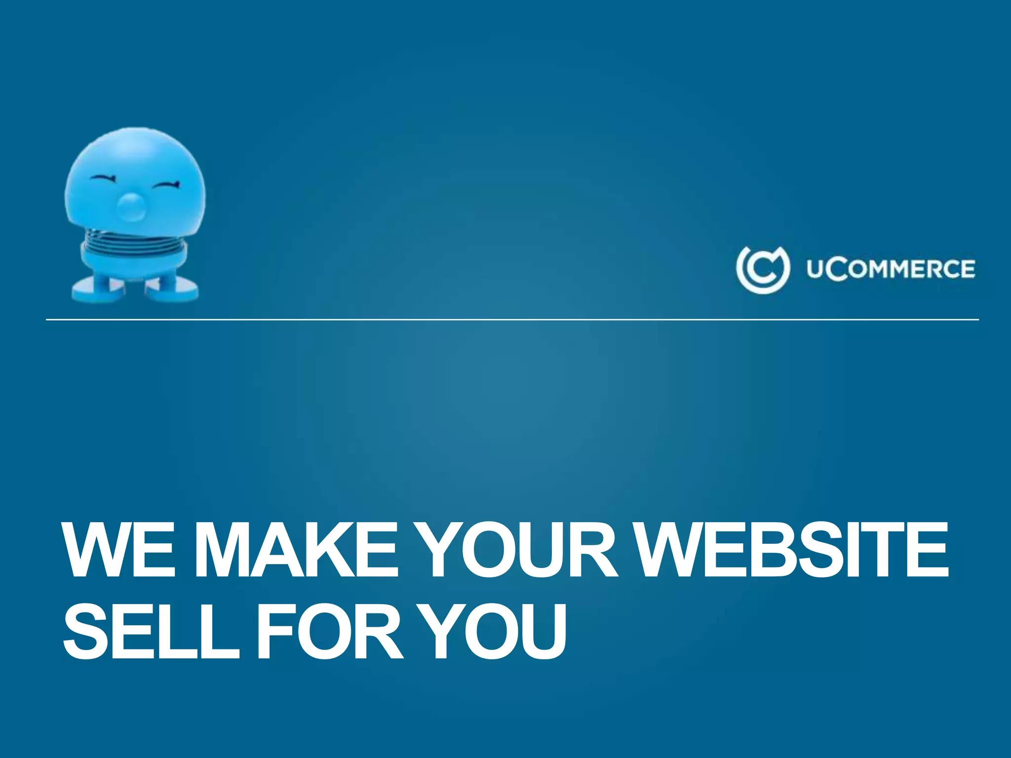 uCommerce uConnector presentation - UC Awards 2013 | PPT