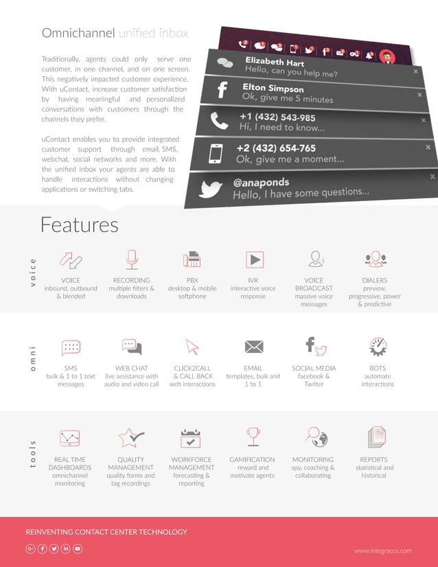uContact True All in One Contact Center Software | PDF