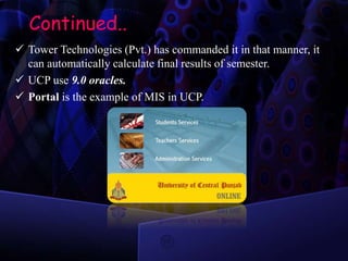 Ucp presentation | PPTX