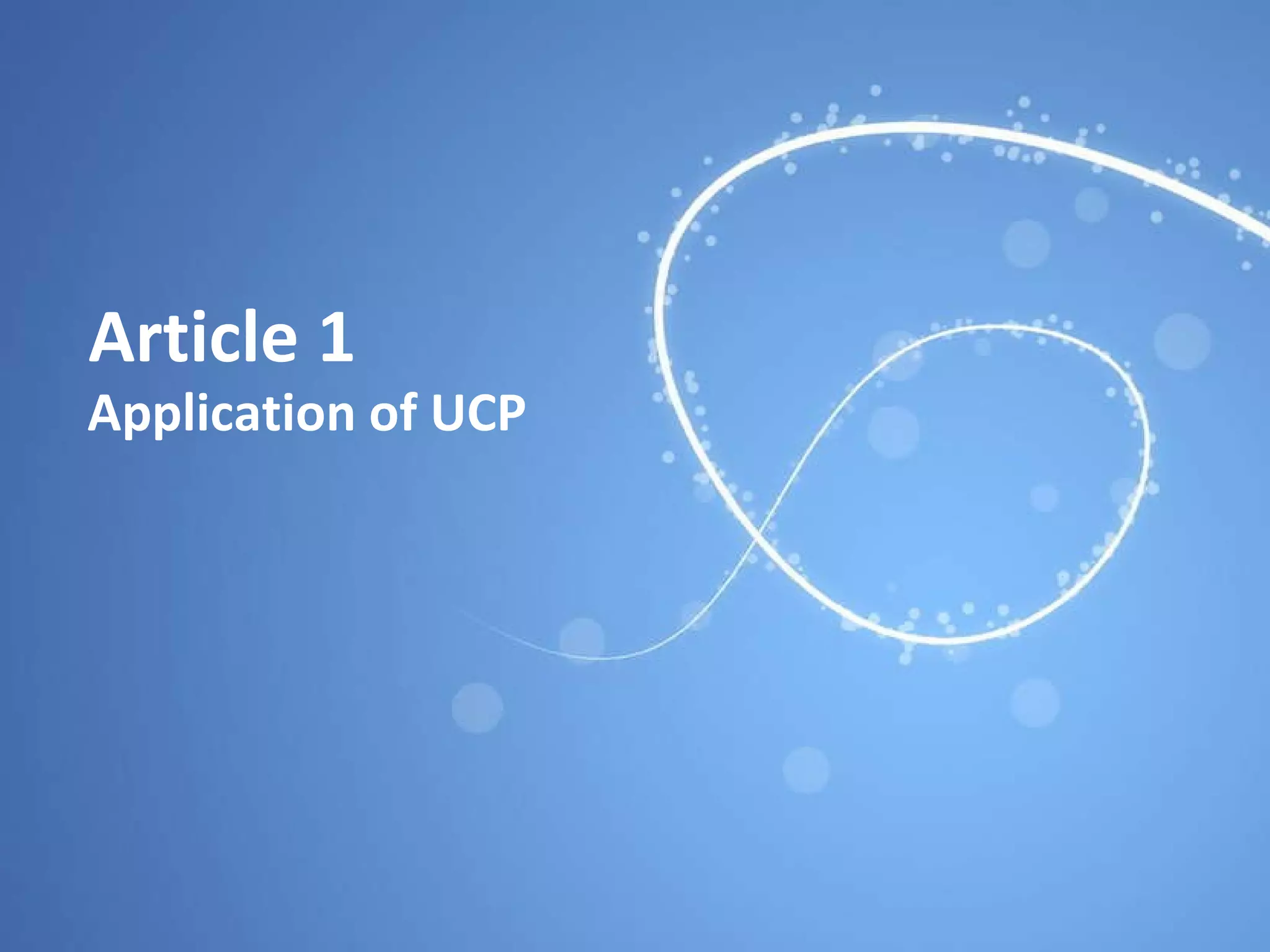 Ucp600 (introductory articles) | PPT