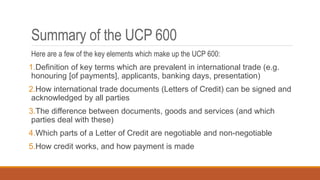 Ucp 600 | PPTX