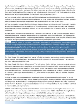 UCPCOG 2019 Comprehensive Economic Development Strategy | PDF