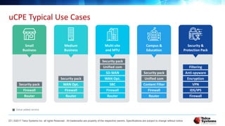 uCPE and VNFs Explained | PPT