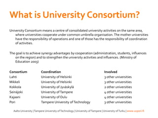 University Consortium of Pori | PDF