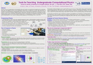 Teaching Computational Physics | PDF