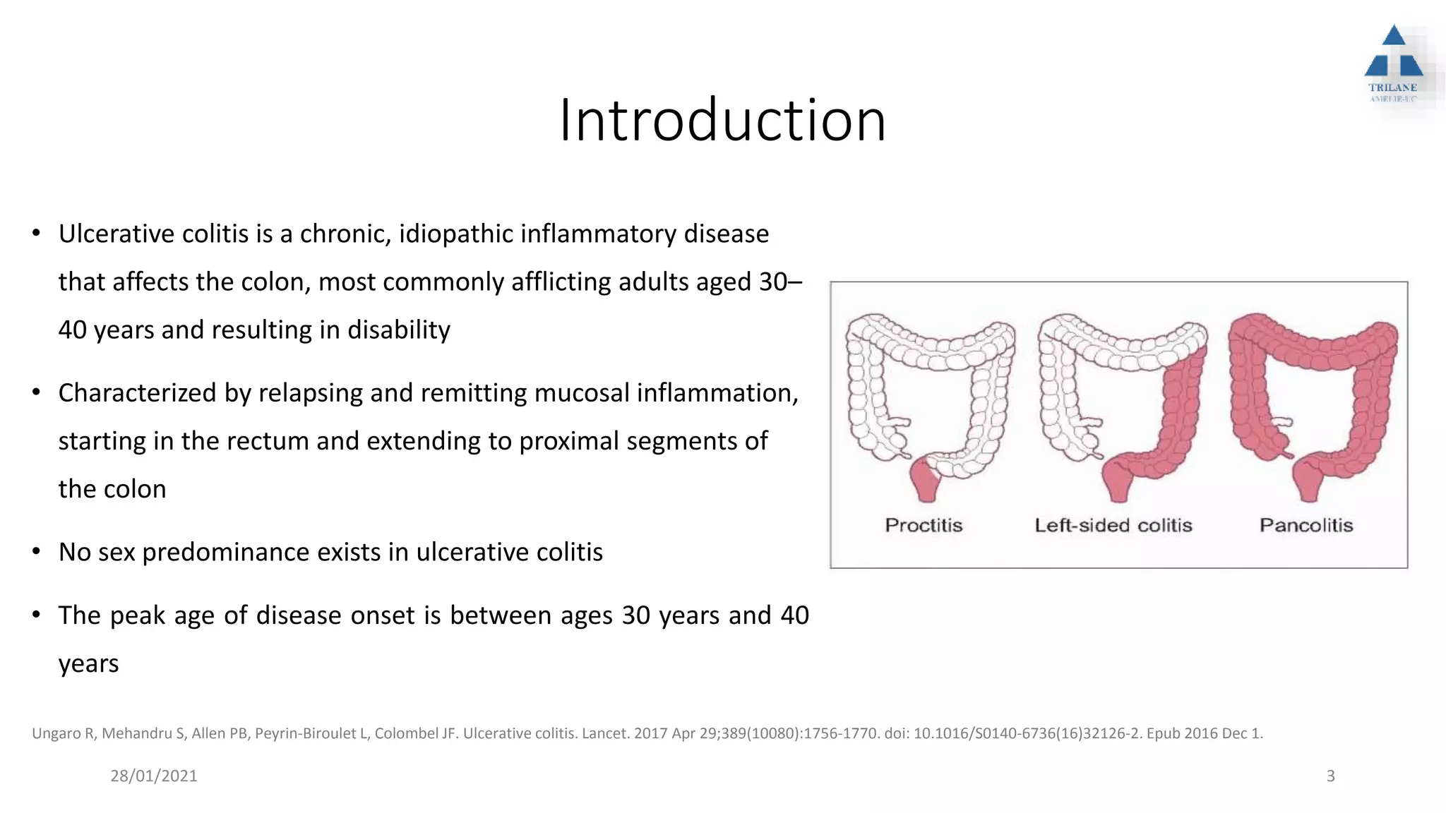 Ulcerative colitis protocol presentation | PPTX