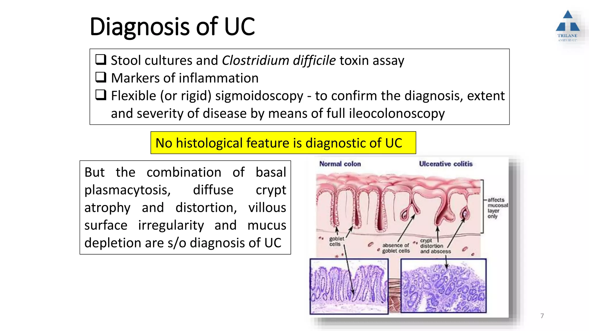 Ulcerative colitis protocol presentation | PPTX