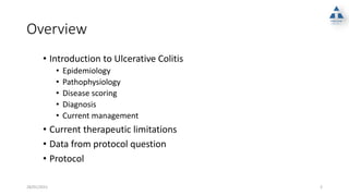 Ulcerative colitis protocol presentation | PPTX