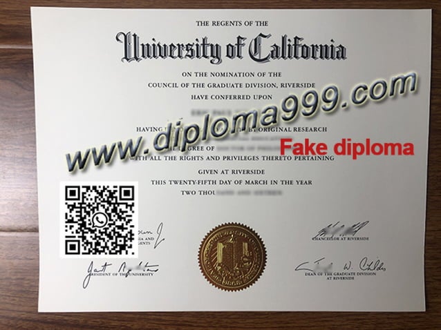 UC Riverside degree | PDF