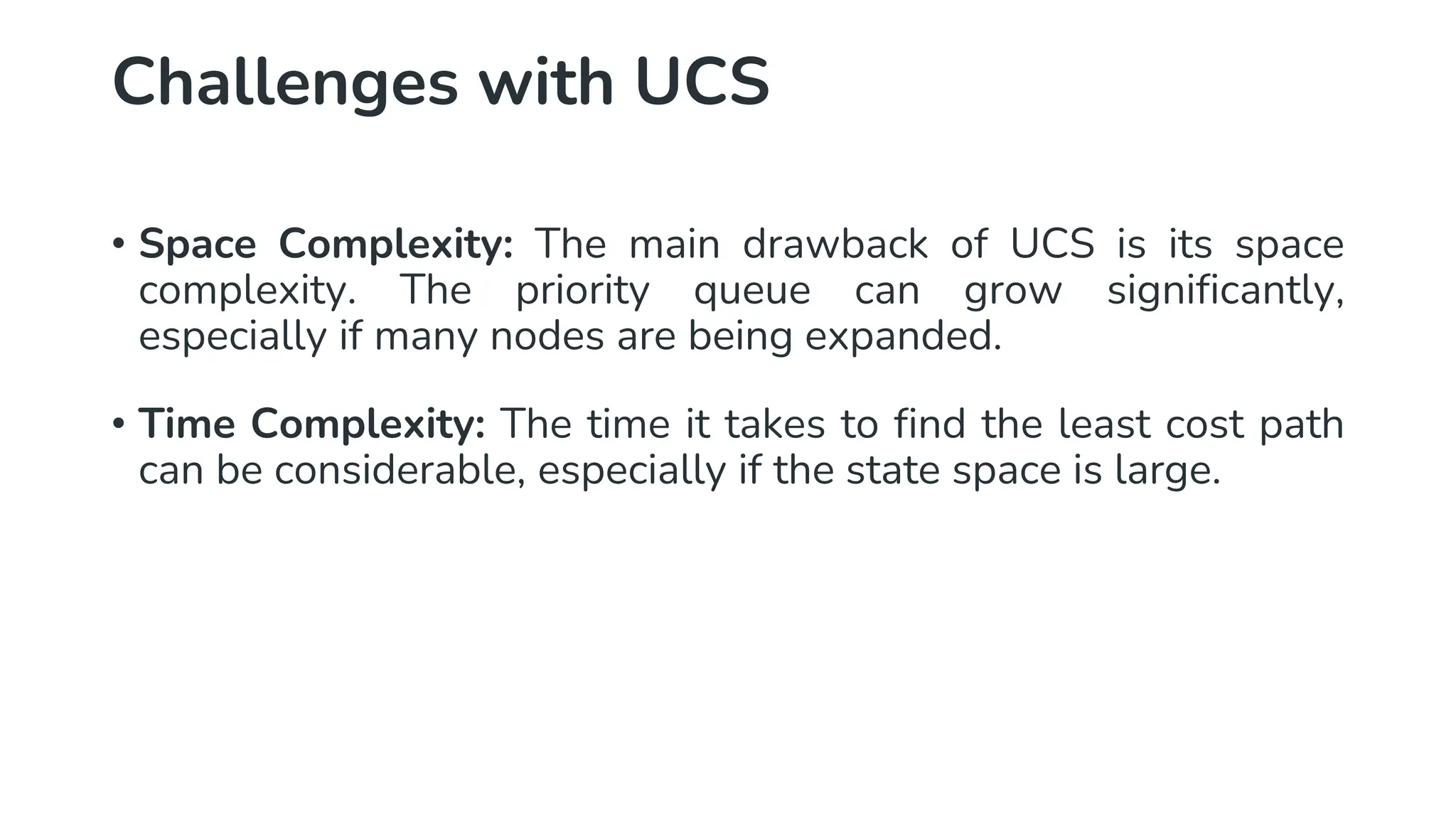 Uniform-Cost Search Algorithm in the AI Environment | PDF