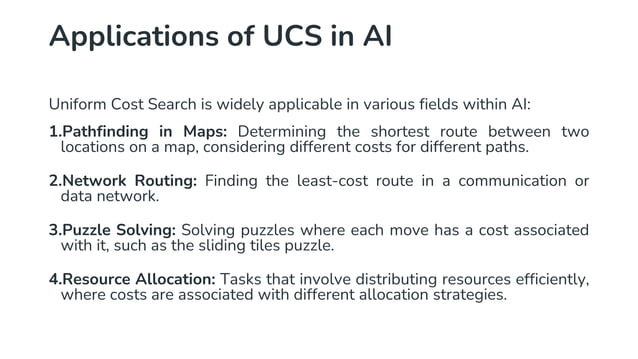 Uniform-Cost Search Algorithm in the AI Environment | PDF